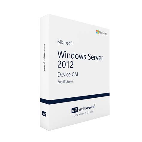 microsoft windows server 2012 device cal used software