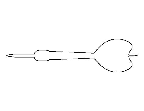 Printable Dart Template