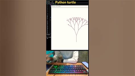 Amazing Tree Python Turtle Graphics Design Python Design Python