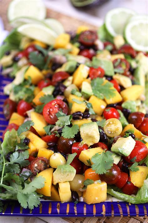 Chili Spiced Mango Guacamole Salad The Suburban Soapbox