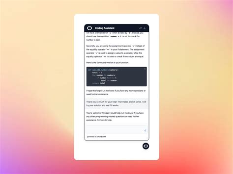 Code Formatting Capabilities For The Ai Widget