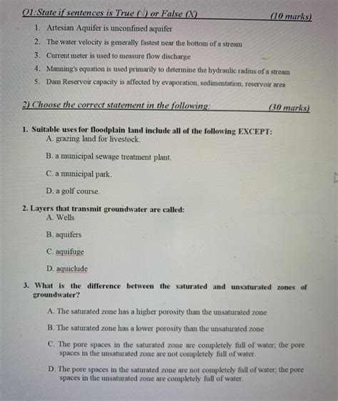 Solved Q1 State If Sentences Is True 1 Or False X 10 Chegg Com