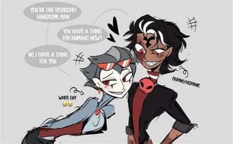 Human Stolas And Human Blitz Милые рисунки Мультфильмы Иллюстрации