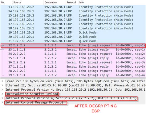 How To Decrypt Ipsec Packets Isakmp And Esp Wireshark Golinuxcloud