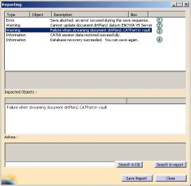 Managing Errors During Data Saving