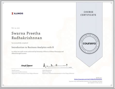 Swarna Preetha R On Linkedin Businessanalytics R Coursera