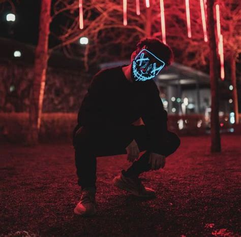 Attitude Mask Guy Profile Pic Dpz Led Mask Guy
