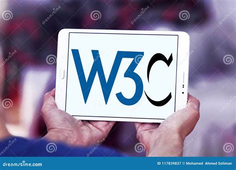 World Wide Web Consortium W3c Logotipo Fotografía Editorial Imagen De Internet Lema 117839837