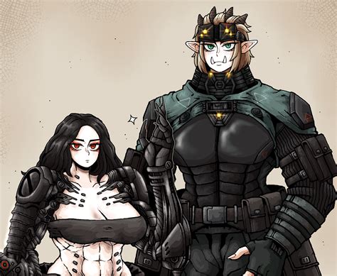 Glory And Eiger Shadowrun And 1 More Drawn By Octosoup Danbooru