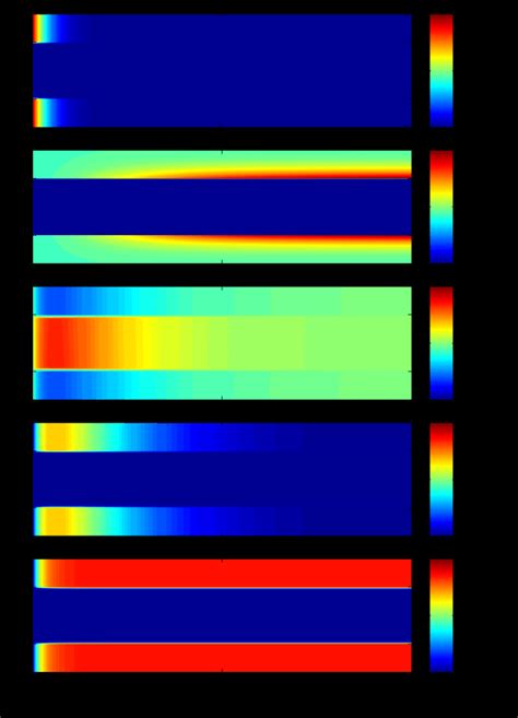 Figure S3 Contour Plots Of The Spatio Temporal Distributions Of í µí° Download Scientific