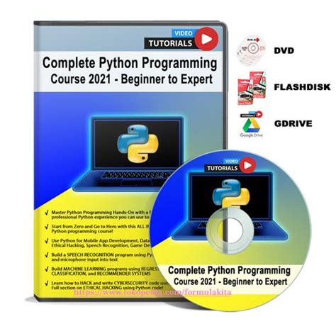 Jual Video Tutorial Complete Python Programming Course Beginner To