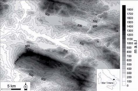 SRTM DEM Of Study Area Download High Resolution Scientific Diagram