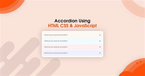 Tạo Accordion Sử Dụng Code Html Css Và Javascript Cho Blogwebsite