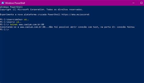 Não Consigo Usar O Comando Entendendo A Web Por Baixo Dos Panos