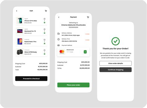 UI Screen Designs On Behance