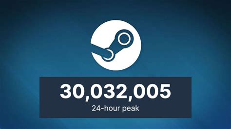 Steam Has Broken The 30 Million Concurrent Users Mark Vg247