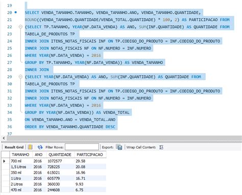 resposta para o exercício consultas sql avançando no sql com mysql