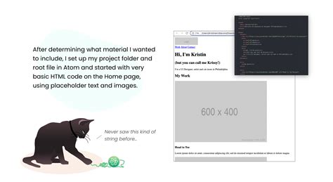 Designing My Portfolio Website With Html Css And Js Behance