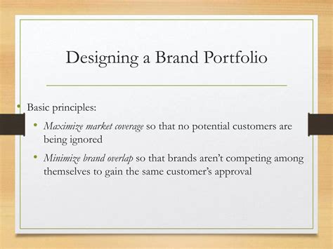 Product Brand Matrix PPT
