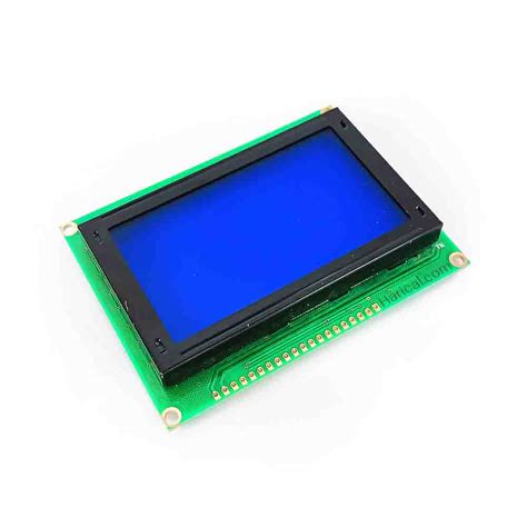 12864b Graphic Blue Color Backlight Lcd Display Module For Arduino And Other Mcu