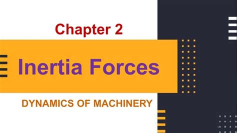 2 Inertia Forces Final Ppt Pdf Pdf