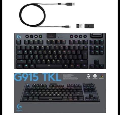 BNIB Logitech G915 TKL Mechanical Keyboard Computers Tech Parts Accessories Computer