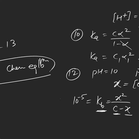 Ionic Equilibrium L 04 Maths And Science Notes Teachmint