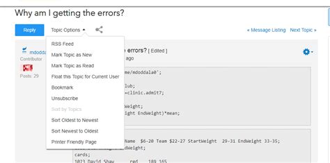 How Do I Solve The Errors Sas Support Communities