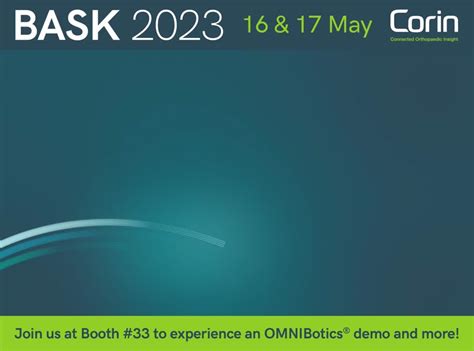 Corin Group On Linkedin Bask Omnibotics Clip Corin Group On Linkedin Bask Omnibotics Clip