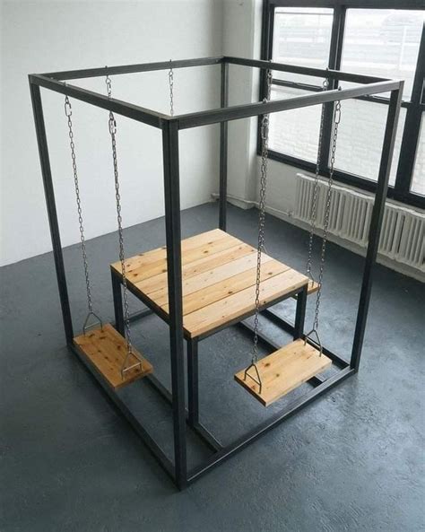 Pin By Vanessa Garcia On Mi Casa ️ Swing Table Welded Furniture