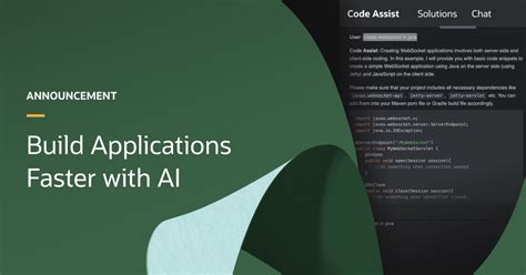 Stephen Chung On Linkedin Oracle Code Assist Can Help Developers Build