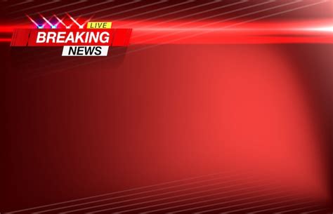 Premium Vector Background Breaking News Important News Headline In