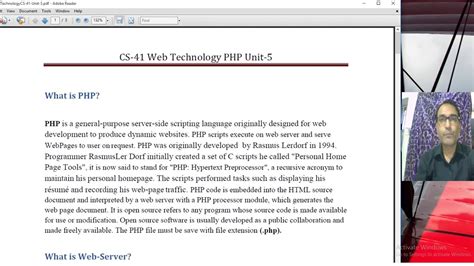 Php Introduction Youtube
