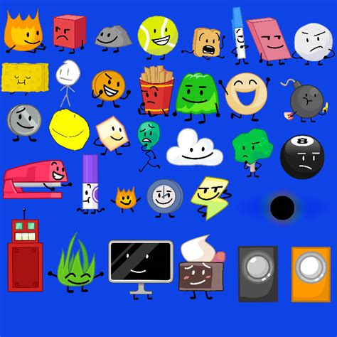 Battle For Dream Island Males Characters By Estebanisawesome On Deviantart