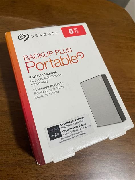 Seagate Backup Plus Portable Hard Disk 5tb Computers And Tech Parts And Accessories Hard Disks