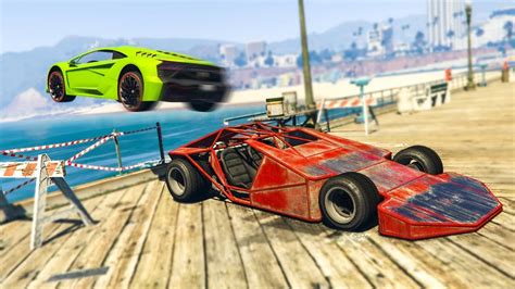 Ramp Car Trolling In Gta Online Gta 5 Funny Moments Youtube