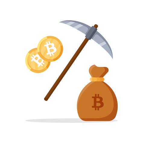 Bitcoin Mining Royalty Free Stock SVG Vector And Clip Art