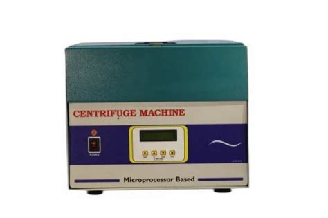 Microprocessor Based Centrifuge Machine At ₹ 14500 High Speed Centrifuge In Ambala Id