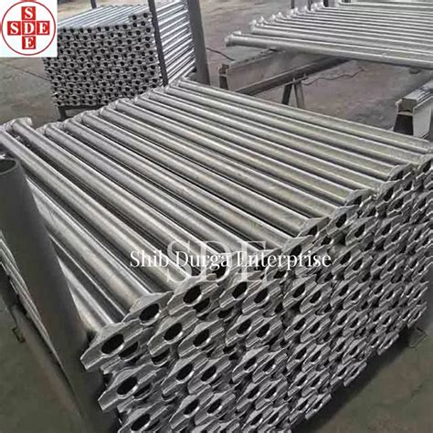 Mild Steel Color Galvanized Horizontal Scaffolding Ledger For Construction Shape Round At