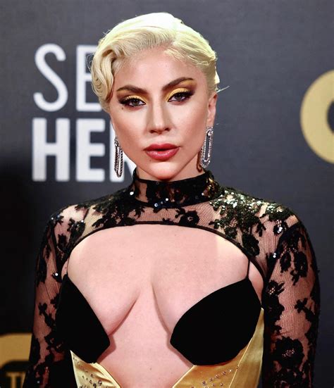 Lady Gaga Flaunts Her Big Tits At The Critics Choice Awards Photos The Fappening