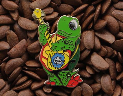 Grateful Dead Pins Turtle Dancer Jerry Garcia Pin
