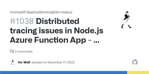 Distributed Tracing Issues In Nodejs Azure Function App No Correlation · Issue 1038