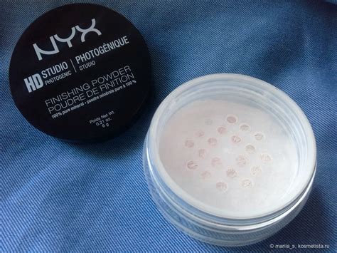 Фиксирующая прозрачная пудра NYX HD Studio Finishing Powder | Отзывы ...
