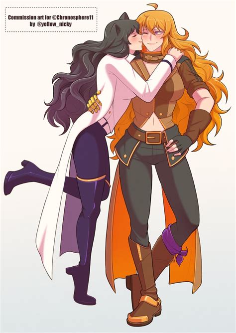 Yang Xiao Long And Blake Belladonna Rwby Drawn By Yellow Nicky Danbooru