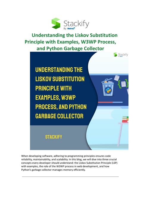 ppt understanding the liskov substitution principle with examples