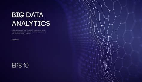 Premium Vector Big Data Business Inteligence Technology Background