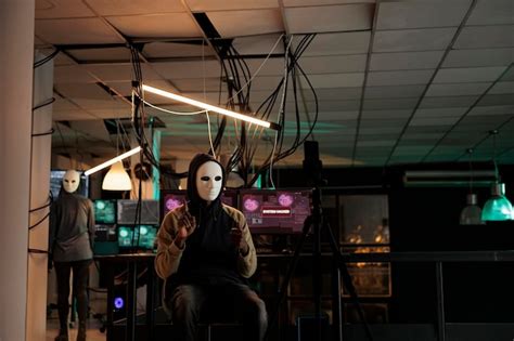 Premium Photo Anonymous Mobile Ransomware Cyberattack Data Leak Threat Sending Criminal