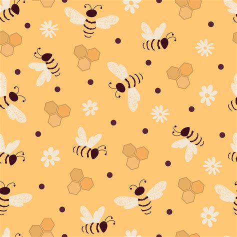 Honey Bee Vector Pattern 13336652 Vector Art At Vecteezy Honey Bee Vector Pattern 13336652 Vector Art At Vecteezy