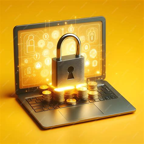 Cyber Security Passkey Protection Concept With Padlock Ai Image