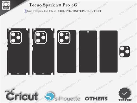 Tecno Spark Go 1 4G Skin Template Vector ARMOBILESKIN